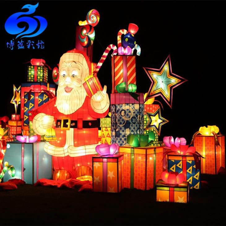 Customized Life Size Outdoor Christamas Lantern Manufacturers ...